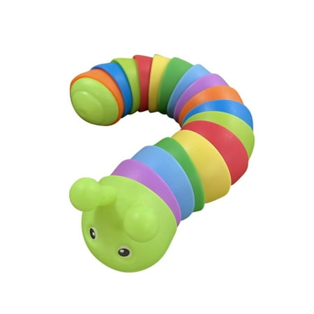 Fidget Caterpillar 3d Printed Friendly Articulated Fidget Caterpillar ...