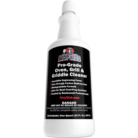 Commercial Grill and Oven Cleaner 32Oz Concentrate 1pk. Heavy-Duty Fast ...