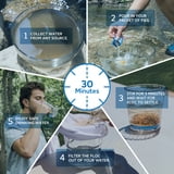 P&G Portable Water Purifier Packets, Emergency Water Purification ...