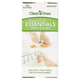 Clean Ones Disposable Essentials Vinyl Gloves Medium, 100 count ...