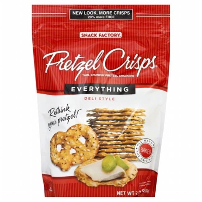 SNACK FACTORY PRETZEL CRISP EVERYTHING-7.2 OZ -Pack of 12 - Walmart.com
