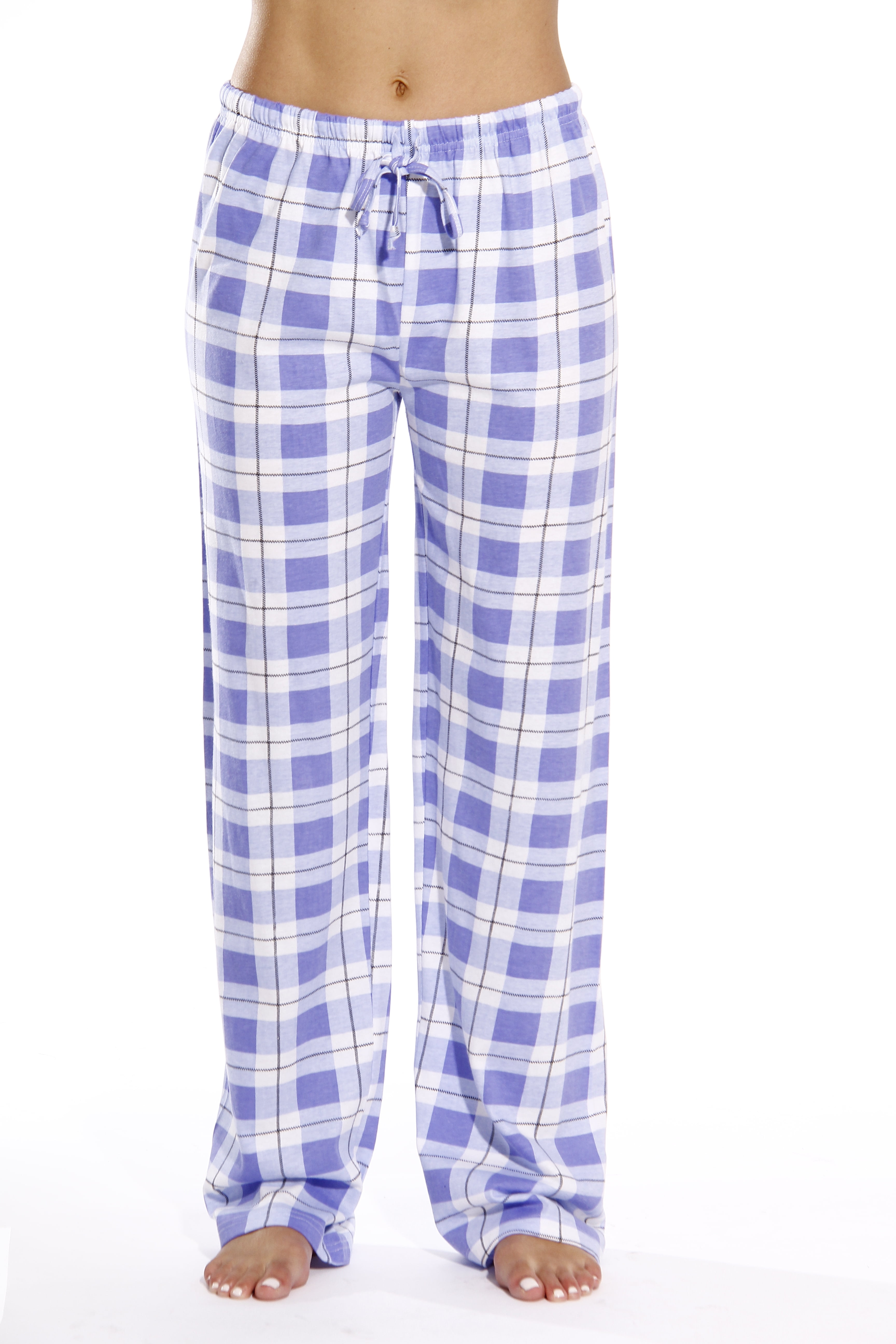 Just Love 100 Cotton Jersey Women Plaid Pajama Pants Sleepwear