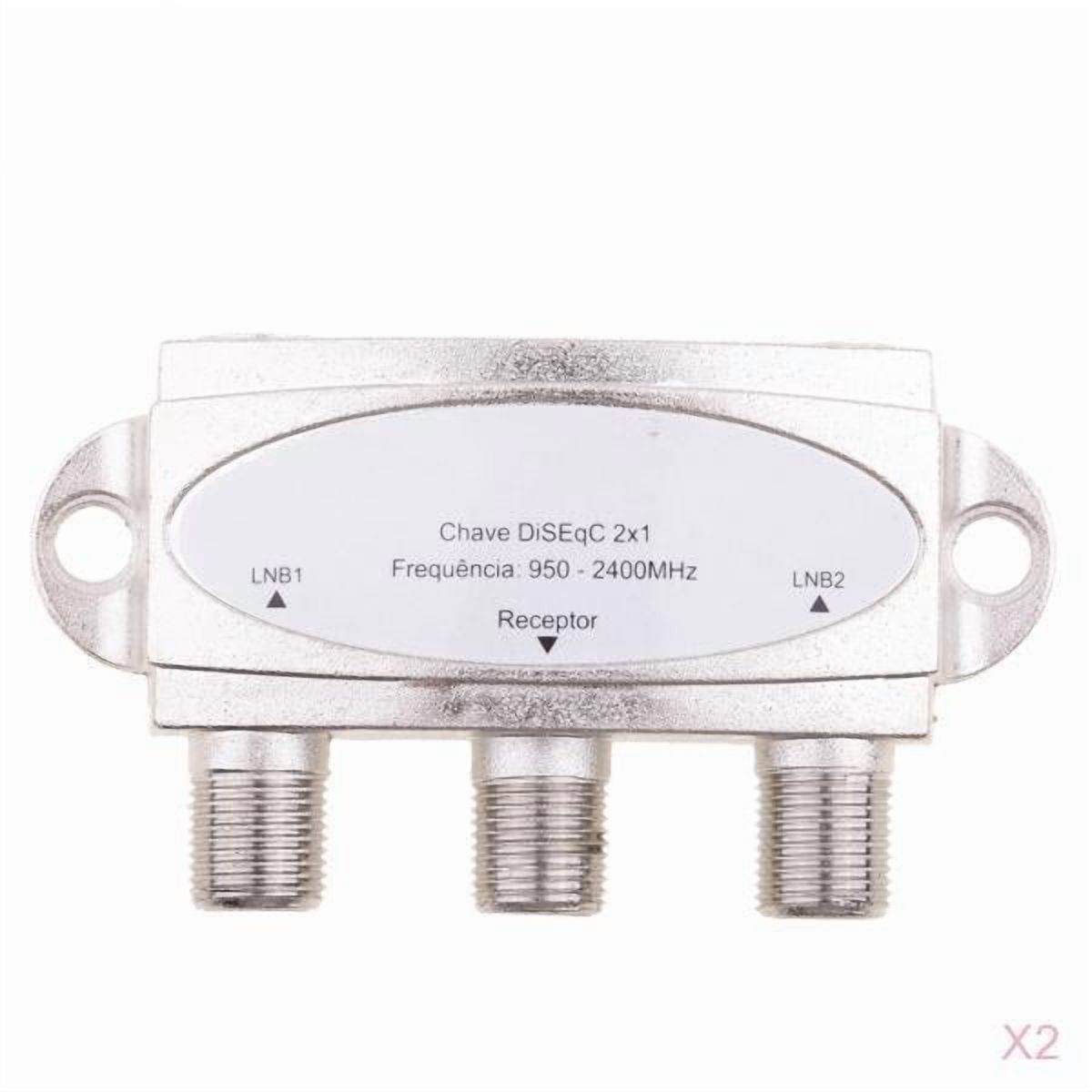Parabólica FTA 2X1 para Receptores FTA 2 en un LNB LNBF | Bodega ...