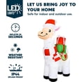 Joyfy 6 FT Christmas Inflatables Llama Outdoor Decorations,Llama ...
