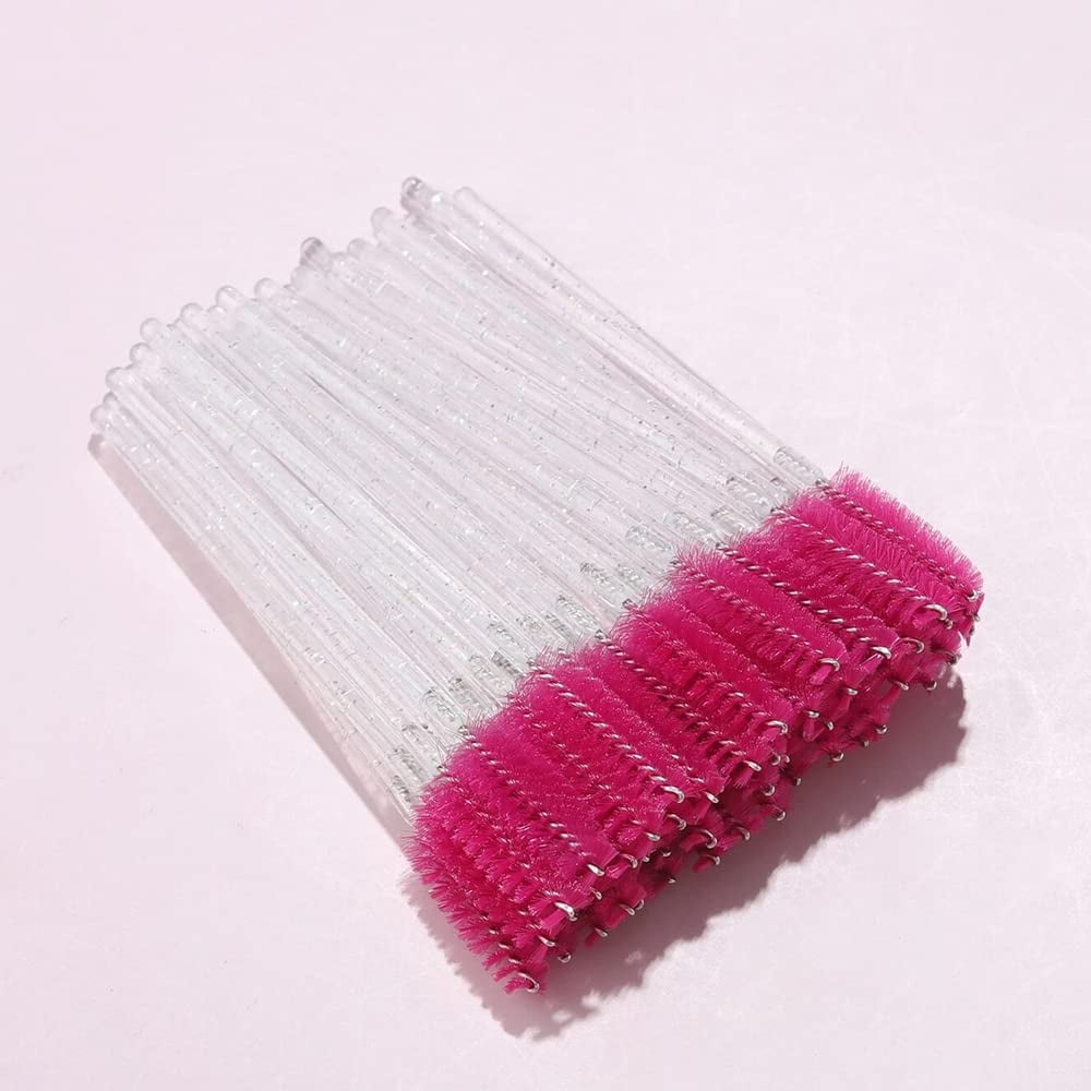 Mascara Wands,300Pcs Eyelash Brushes Disposable Spoolies Eyebrow Brush ...