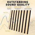 8 count Peel and Stick Panels for Wall 11.8" x 12.6" Acoustic Self ...