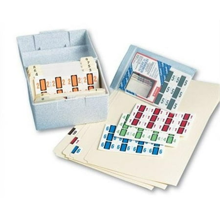 Oxford 06430 Number Label Tab Comp 0 C, Pack Of 100 | Walmart Canada