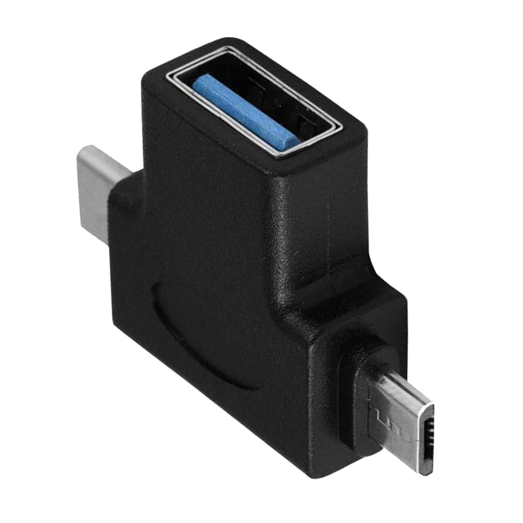 USB OTG Adapter USB Female to USB 3 USB Male Converter - Walmart.com