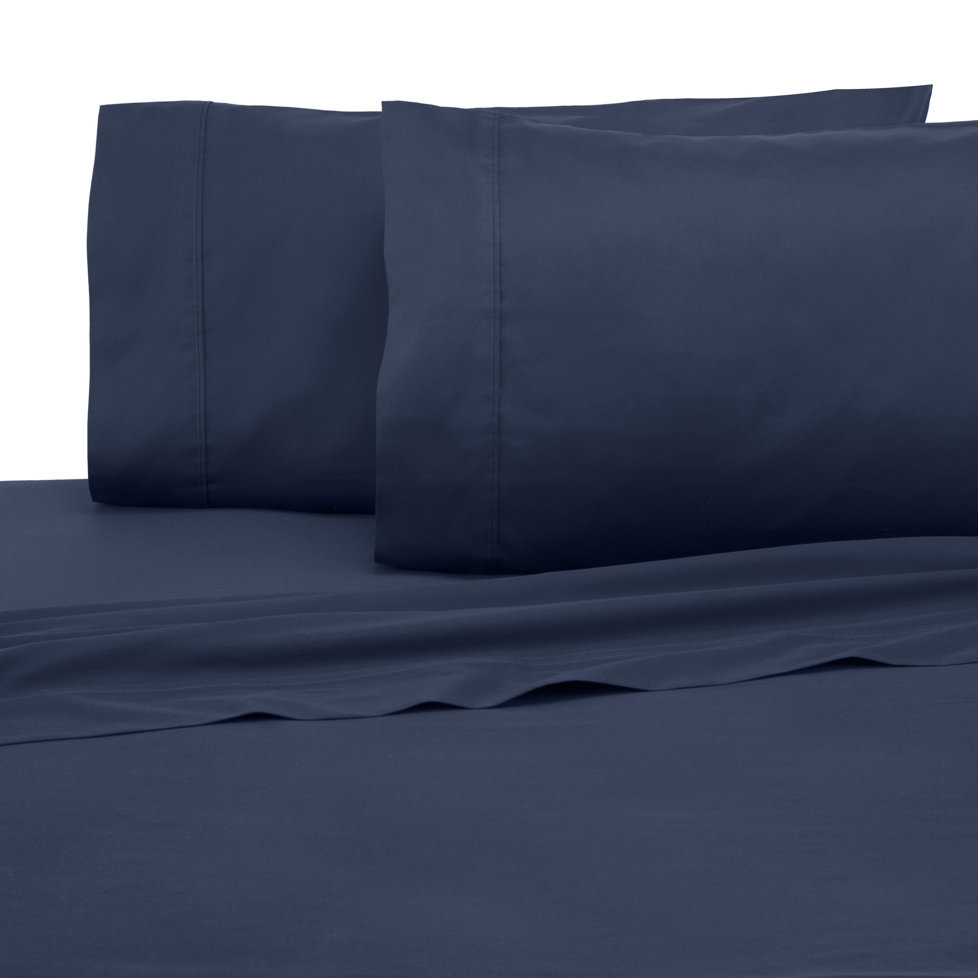 300 Thread Count Queen Dark Denim Sheet Set - Walmart.com