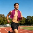 Cool Towel for Gym Portable with Snap Button Sweat Absorbent Fast ...