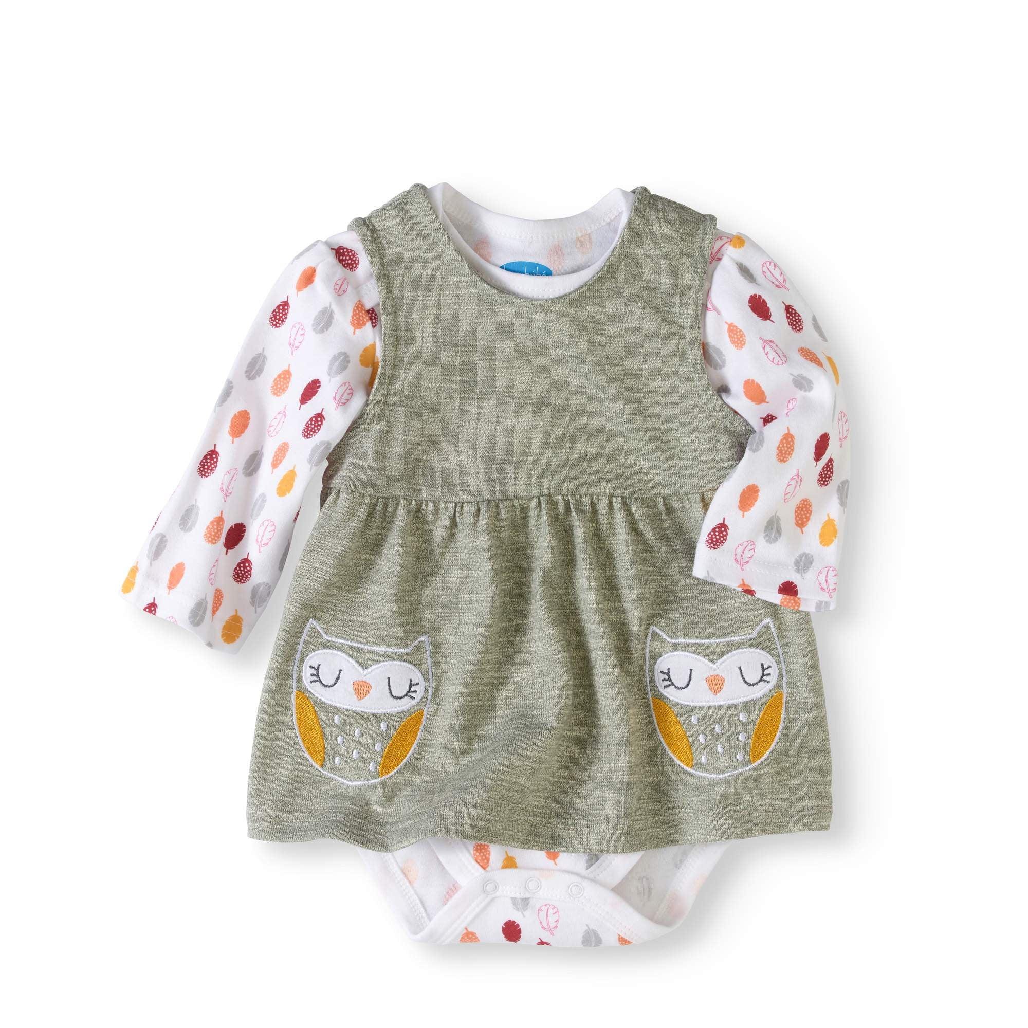 Bon Bebe Newborn Baby Girl Marled Terry - Walmart.com