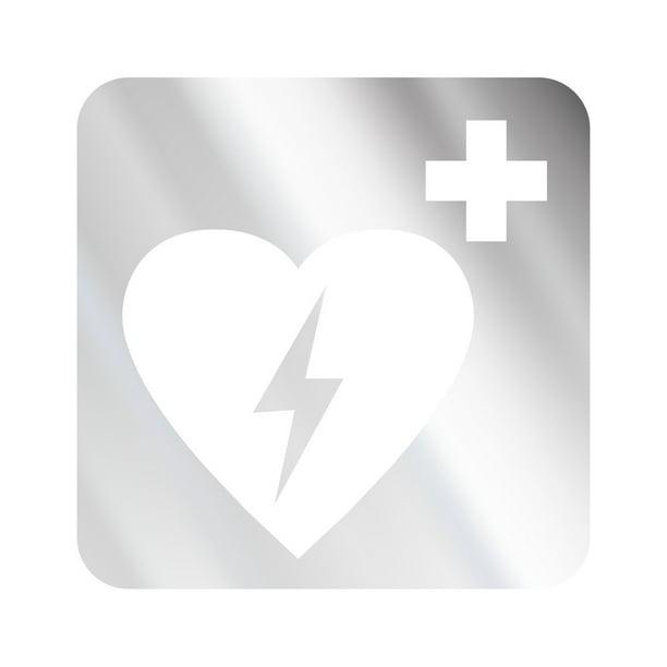 Defibrillator Sticker Decal Die Cut - Self Adhesive Vinyl ...