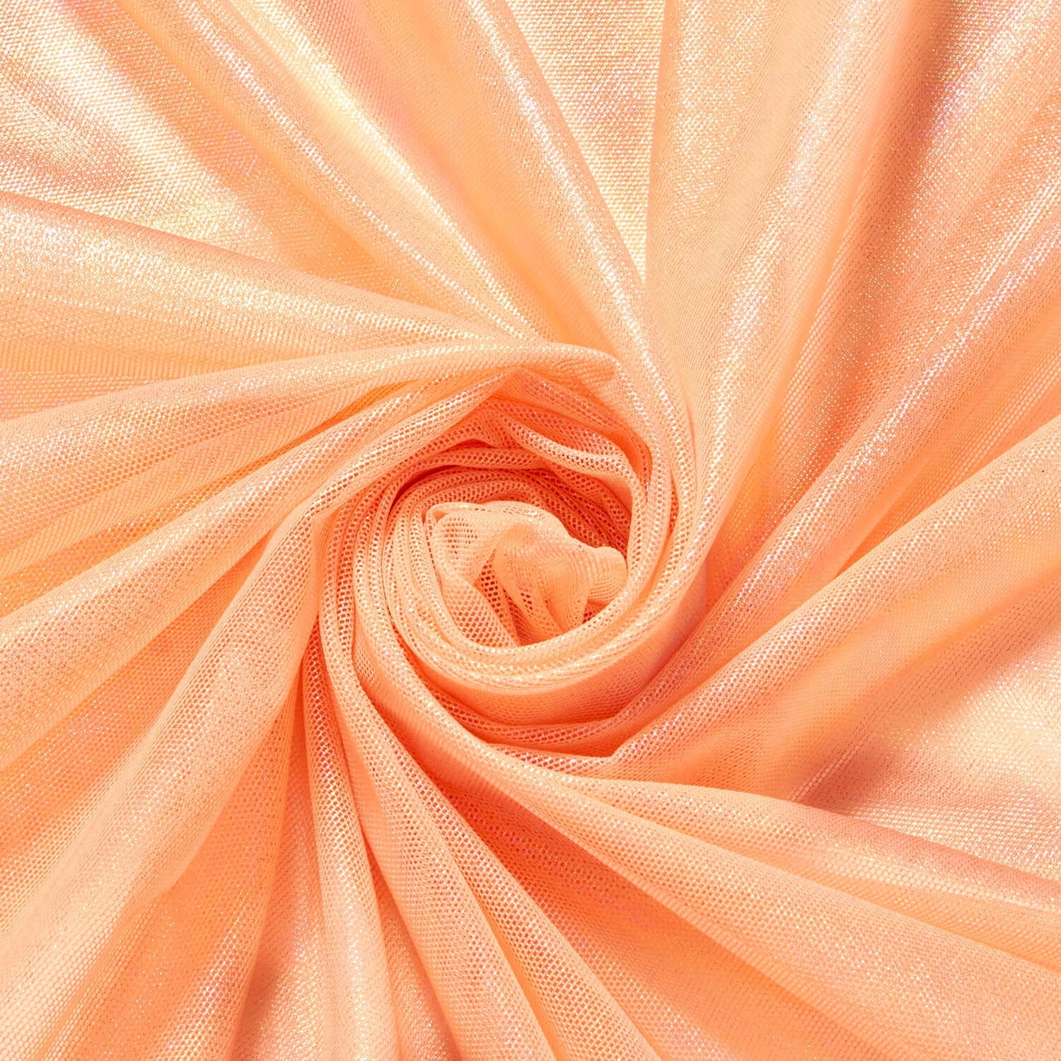 Tie Dye Power Mesh Fabric – Peach Sheer Stretch 58” By The Yard ...