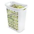 Mainstays Rectangular Open Laundry Hamper, Plastic, Slim Shape for ...