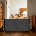 No Drill Retractable Pet Gate Mesh for Indoor Stair Hallway, Extendable ...