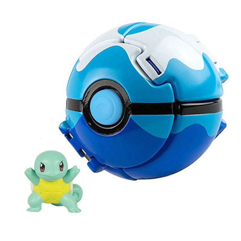 Figura de Pokemon Ball Pokeball, modelo de acción de Pikachu Squirtle ...