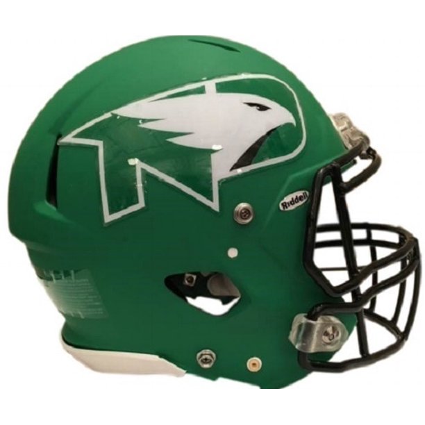 Siskiyou - North Dakota Fighting Hawks Helmet Riddell Replica Mini ...