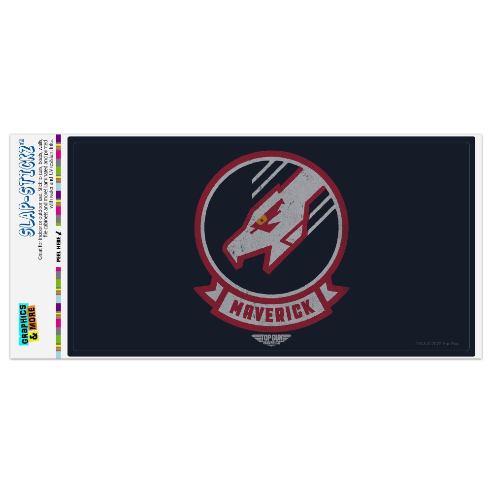 Top Gun: Maverick Patch Automotive Car Window Locker Bumper Sticker ...