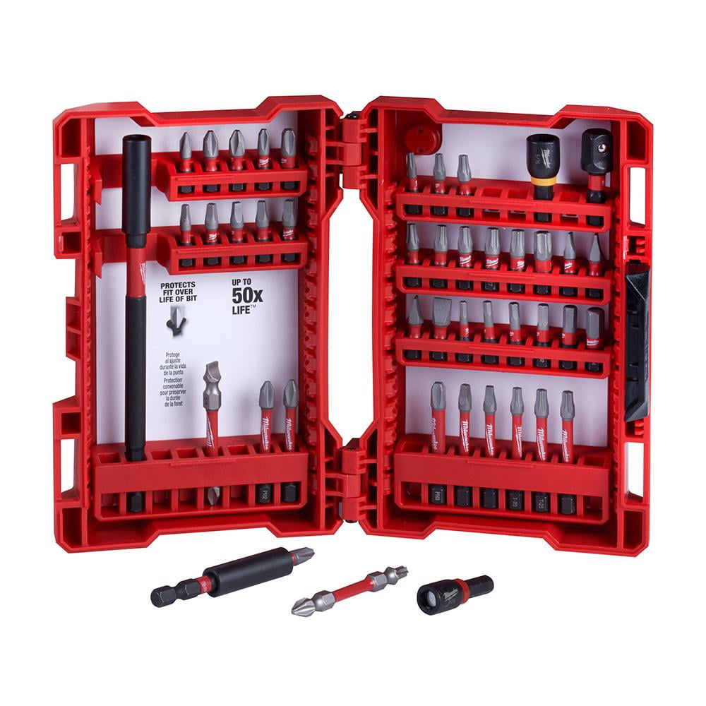 Milwaukee 48 32 4023 Shockwave Impact Duty Steel Driver Bit Set