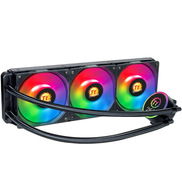 Thermaltake 360 ARGB AIO CPU Liquid Cooler PWM Fans Sync Lighting ...