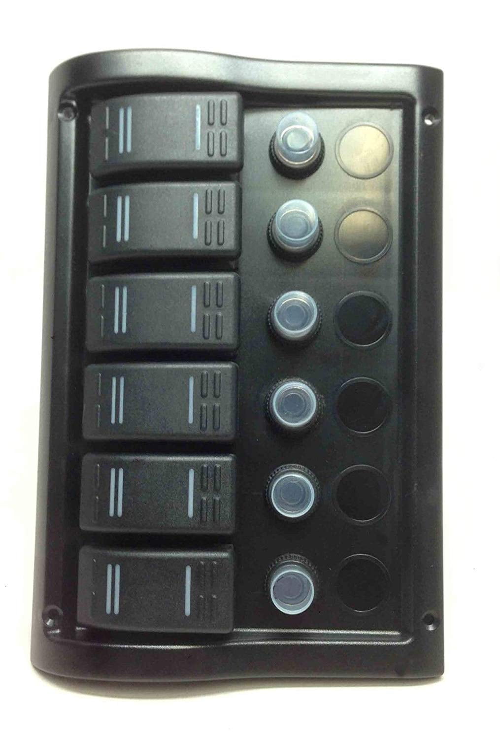 Pactrade Marine Boat 6 Gang Splash Proof Switch Panel ODM Circuit ...