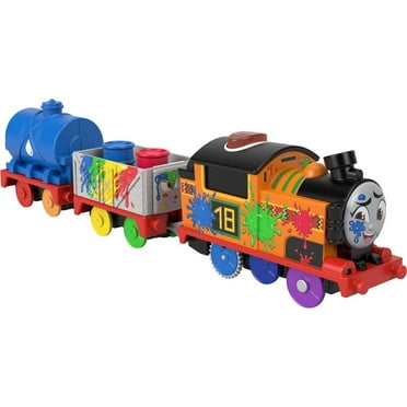 Thomas & Friends Talking Thomas with Annie & Clarabel Motorized Toy ...
