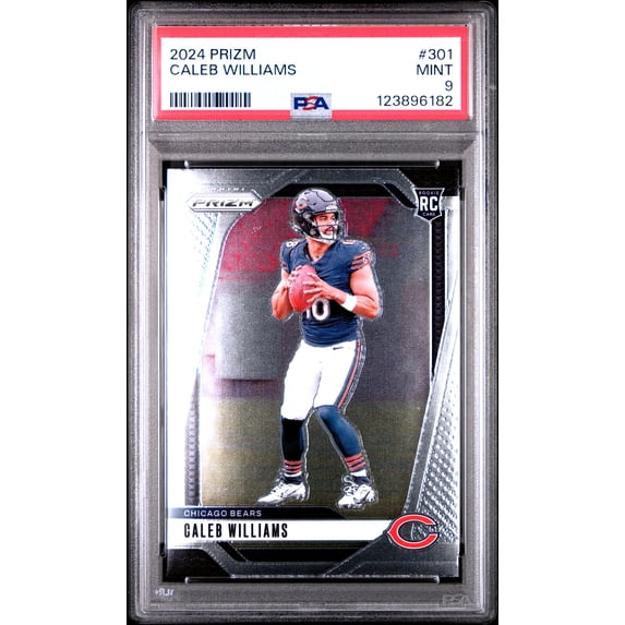 2024 Panini Prizm Caleb Williams #301 Rookie PSA 9 - Walmart.com