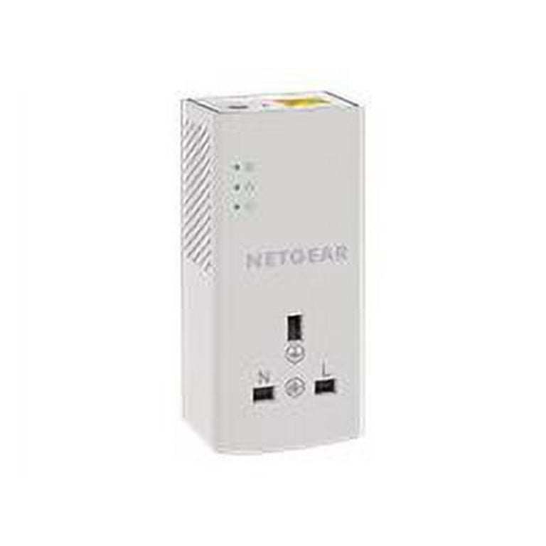 NETGEAR PLP1000 NETGEAR PowerLINE 1000 Mbps Adapter With Pass-Through ...