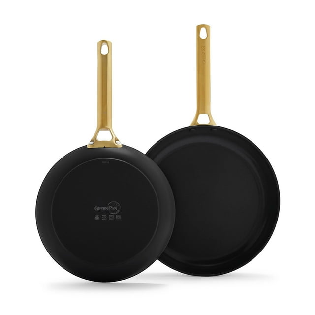 GreenPan Reserve 2-Piece Black Fry Pan Set (10" & 12") - Samsclub.com