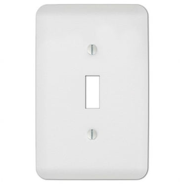 JR Products 13485 Single Switch Wall Spacer - White - Walmart.com
