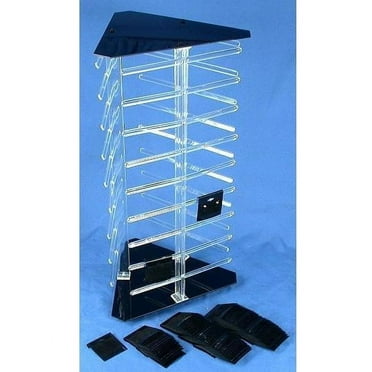 Earrings Rotating Display Countertop Revolving 144 Cards - Walmart.com