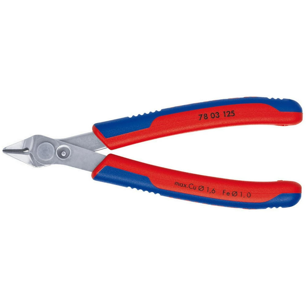 KNIPEX Tools 78 03 125, Electronics Super Knips Wire Cutters with ...