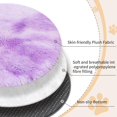 2PCS Round Plush Pet Mat Thin Style Pad Mat for Cats, Small Dogs ...