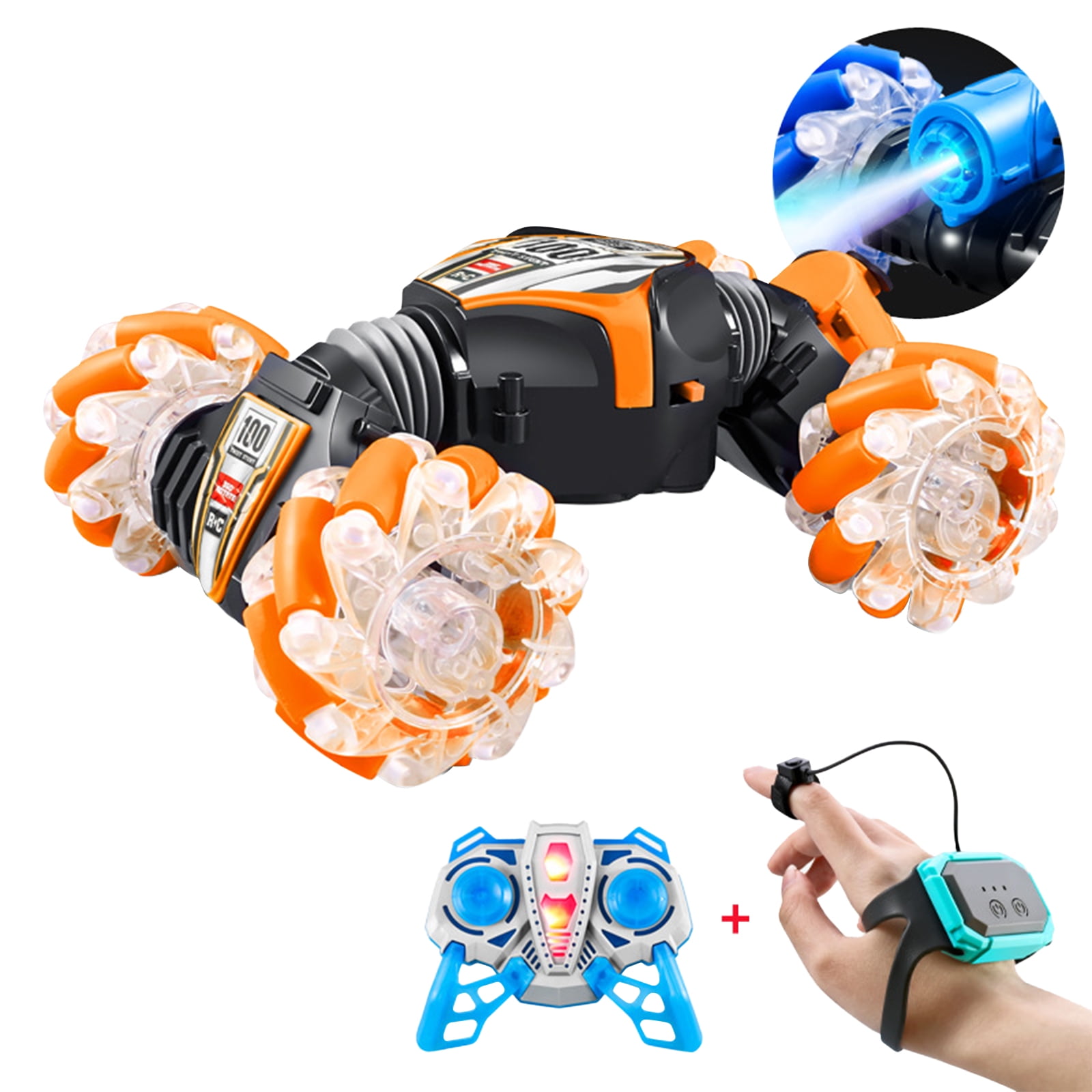 Gesture Sensing Rc Stunt Car With Light & Music,Gesture Sensor Toy Cars ...