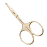 LIVINGO Nose Hair Scissors Curved Safety Rounded Tip Stainless Steel ...