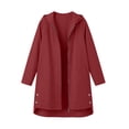 APEXFWDT Women's Waterproof Rain Jacket with Hood Long Raincoat ...