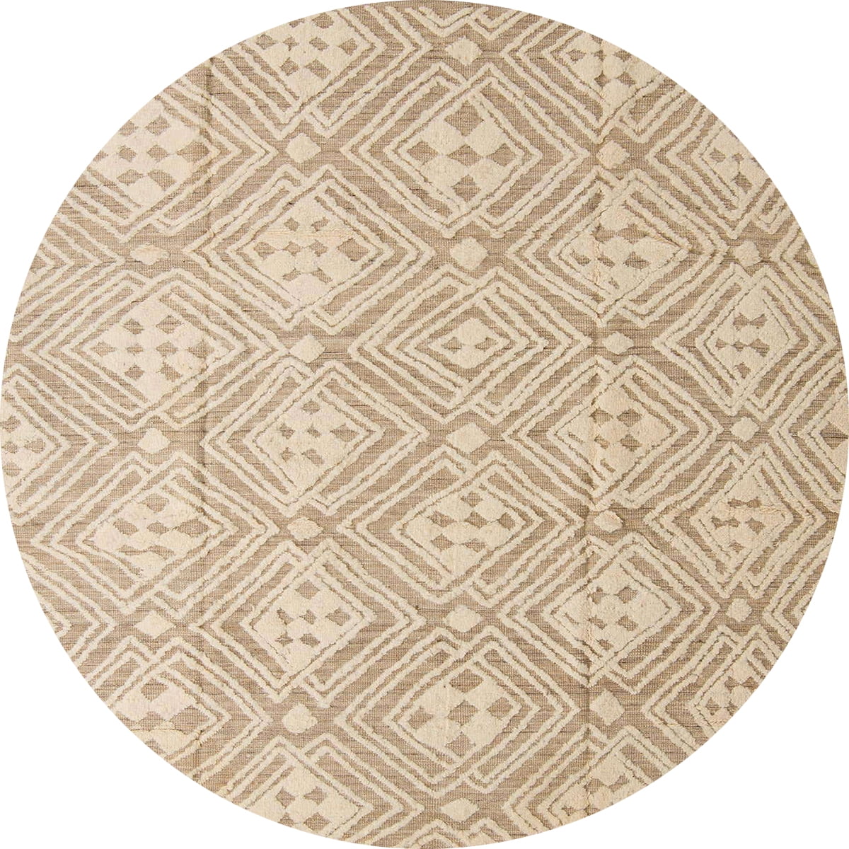 Ahgly Company Indoor Round Abstract Light Copper Gold Abstract Area ...