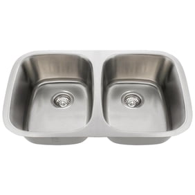 KRAUS Kore Workstation 33-inch Undermount 16 Gauge Double Bowl ...