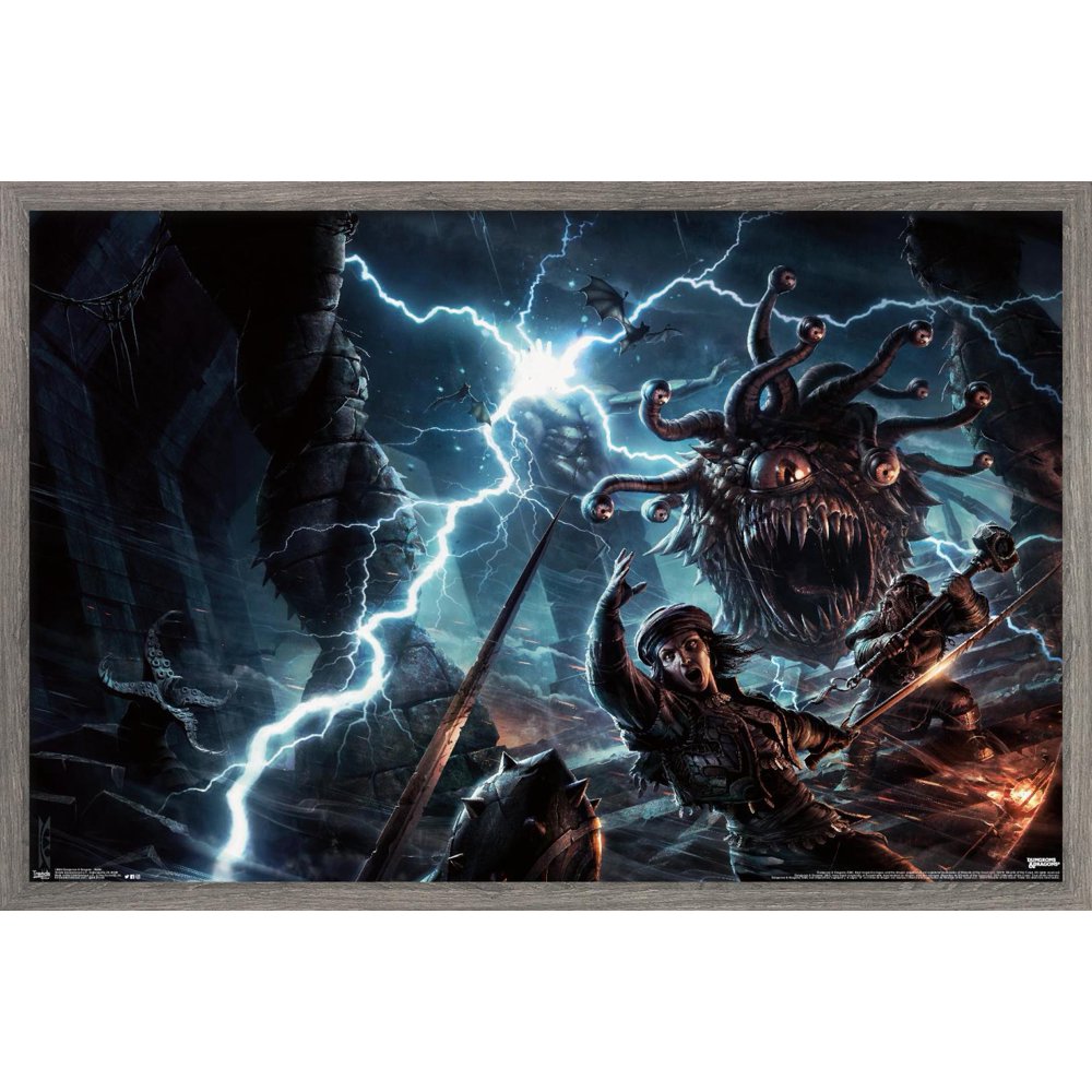 Dungeons and Dragons - Battle Poster - Walmart.com - Walmart.com