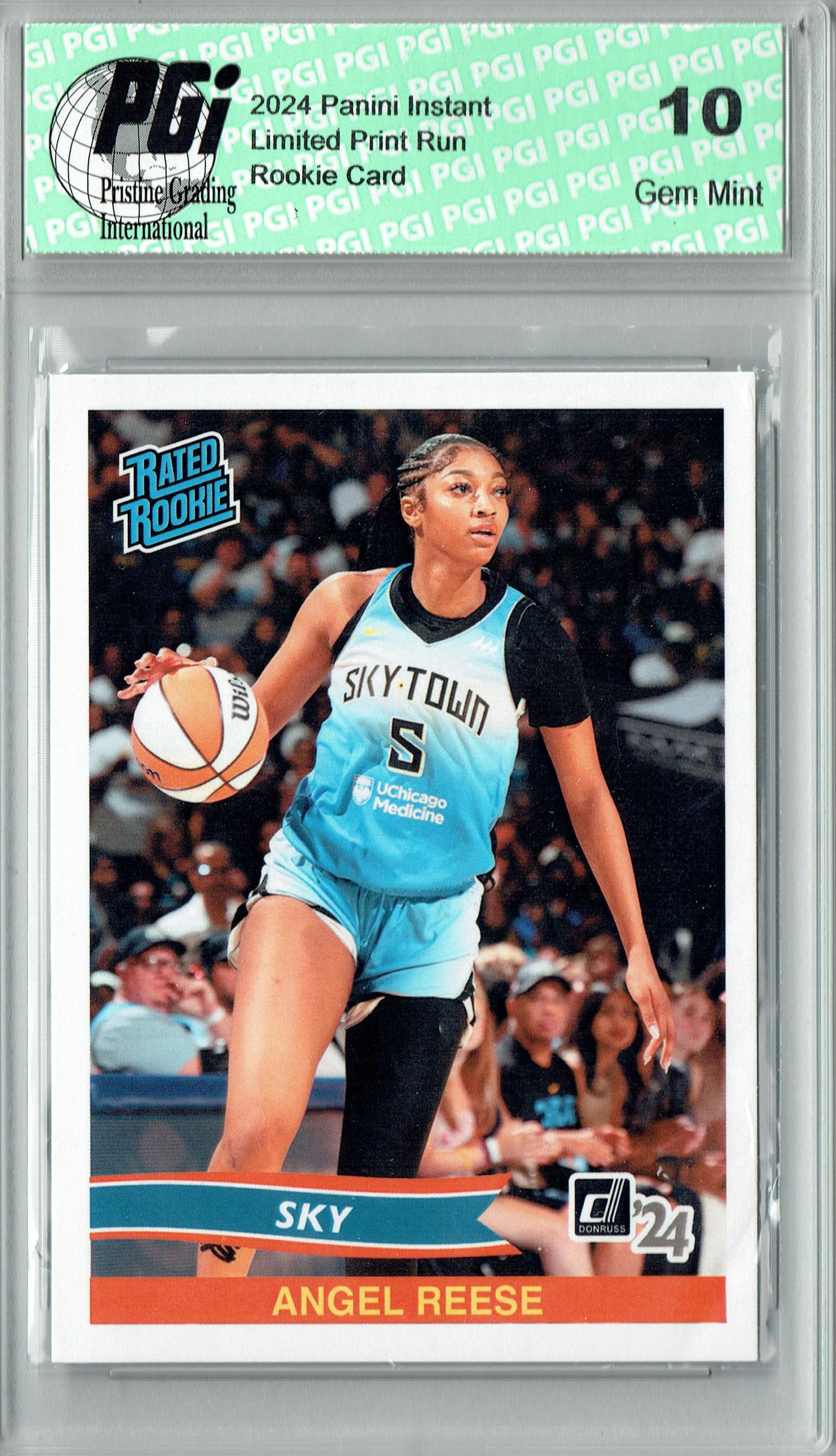 Certified Mint+ Angel Reese 2024 Panini Instant #RRR-2 Retro Rated ...