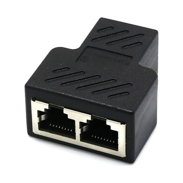 Splitter Ethernet RJ45 Cable Adapter 1 Male To 2/3 Female Port LAN ...