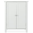 ZENSTYLE Standalone Large Freestanding Bathroom Floor Cabinet, White ...