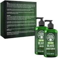 Viking Revolution Tea Tree Oil Beard Wash and Beard Conditioner For Men ...