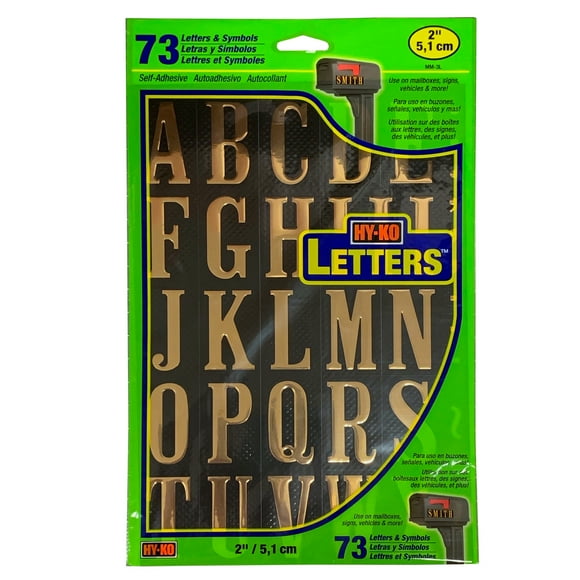 Peel And Stick Letters