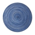 6PCS Round Braided Placemats Circle Place Mats Kitchen Table Mats for ...