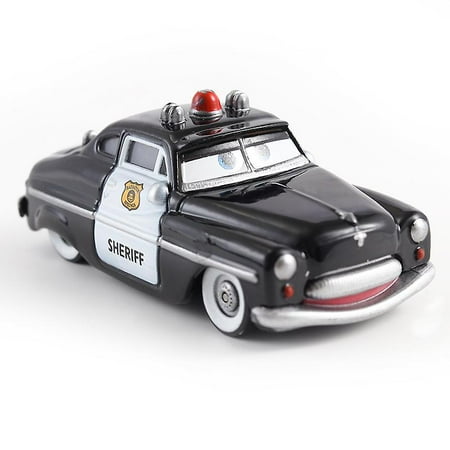 Genuine Disney Cars Lightning Mcqueen Black Storm Roadhog Sheriff Seri ...