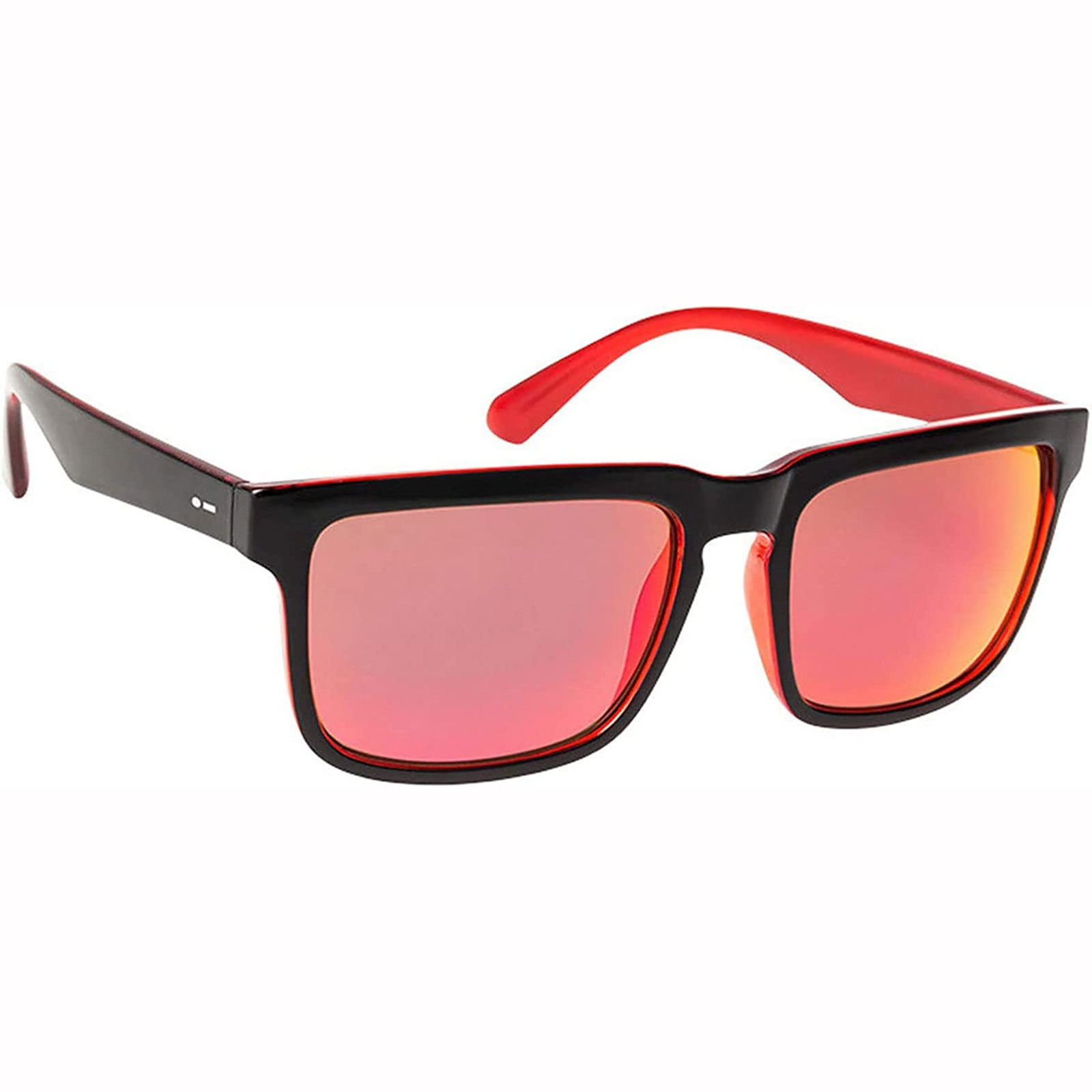 Dot Dash Adut Frisco Sunglasses,OS,Black Red/Lunar Gloss - Walmart.com