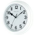 Mainstays 8.78" Basic Clock White - Walmart.com