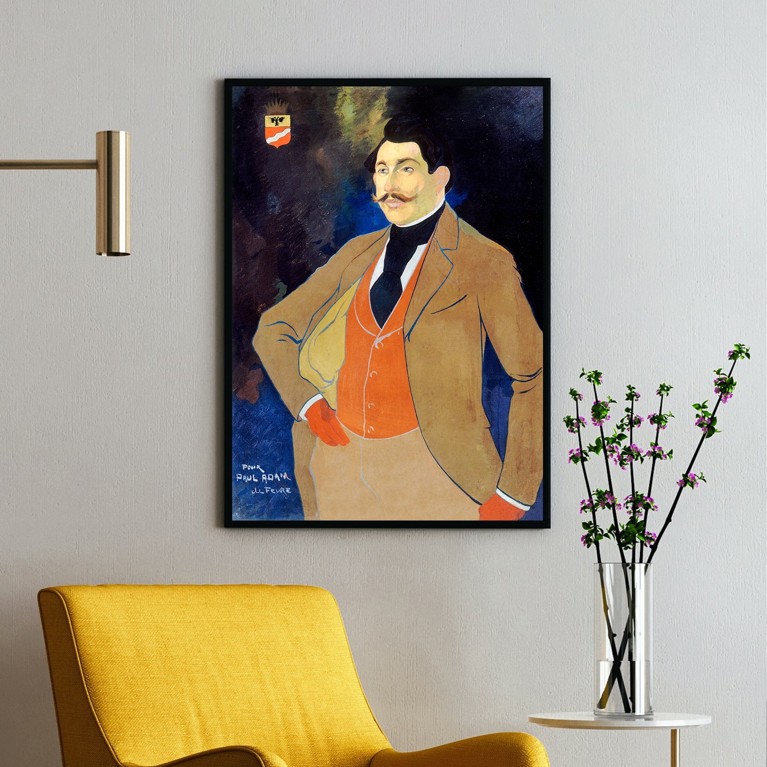 Portrait of Paul Adam - 1862–1920 | Georges de Feure | Premium Fine Art ...