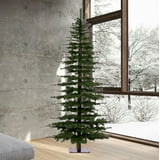 Vickerman 7' Minnesota Pine Half Artificial Christmas Tree, Unlit ...